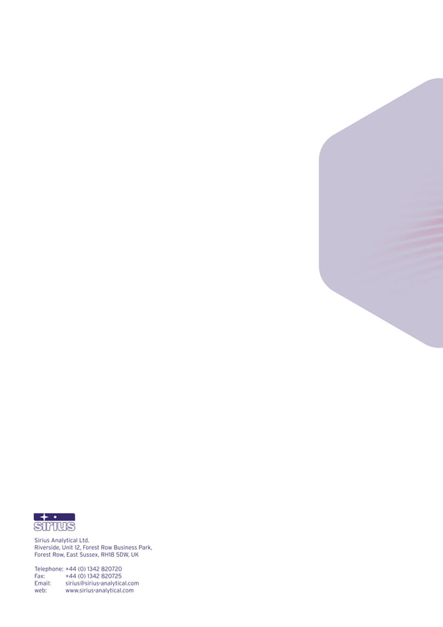 Sirius T3 Brochure | PDF