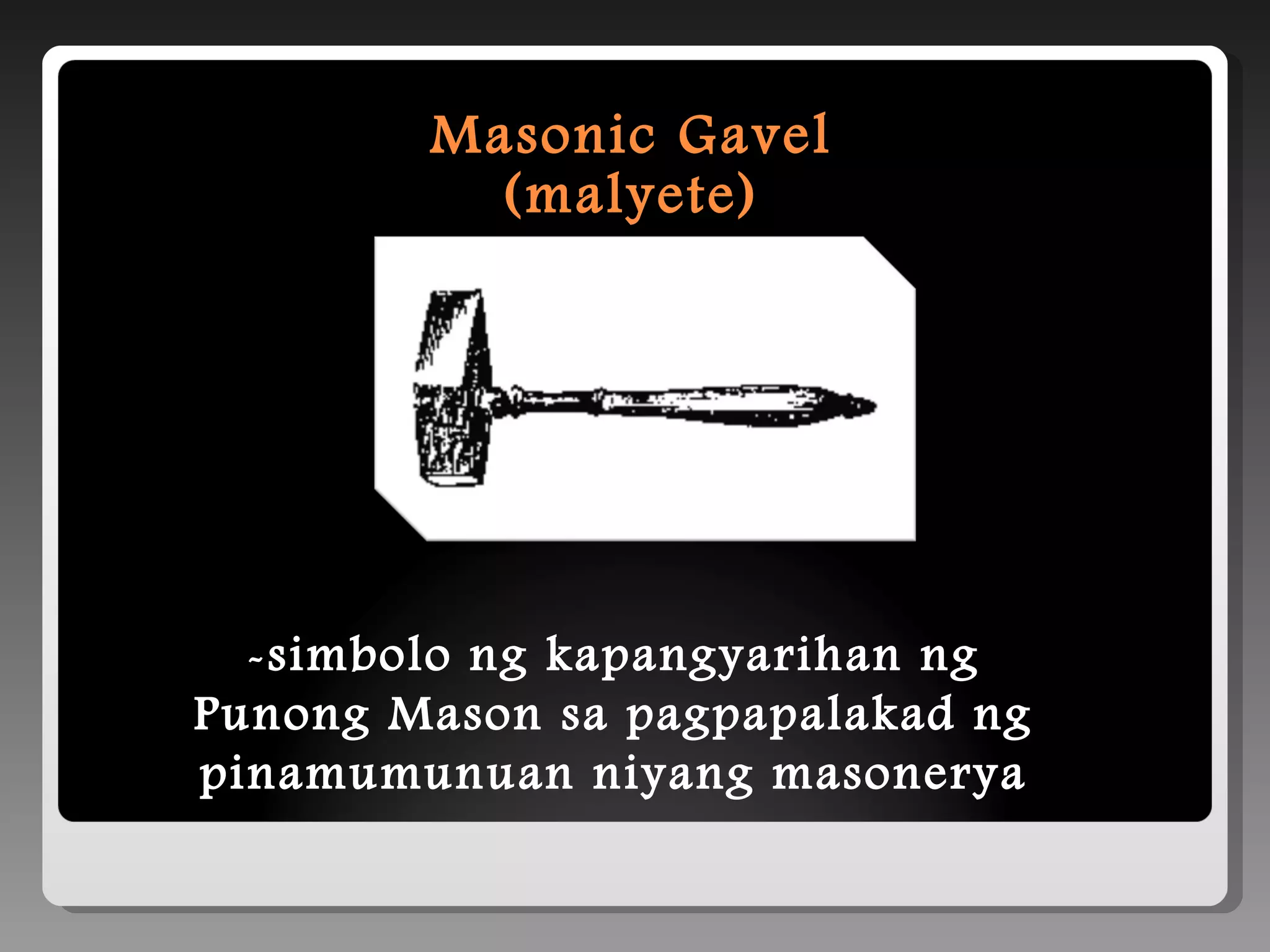 Si rizal at ang masoneriya | PPT