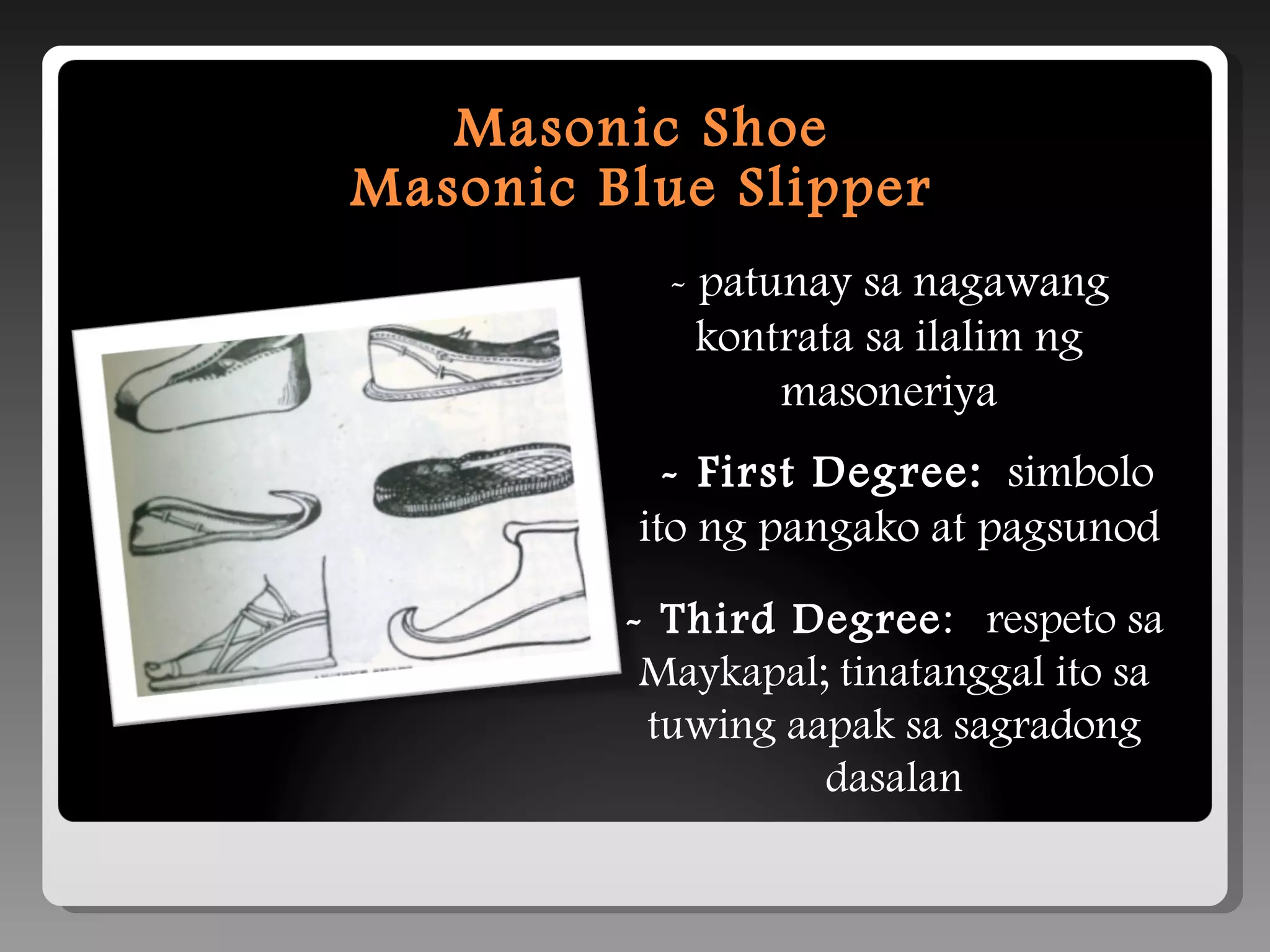 Si rizal at ang masoneriya | PPT