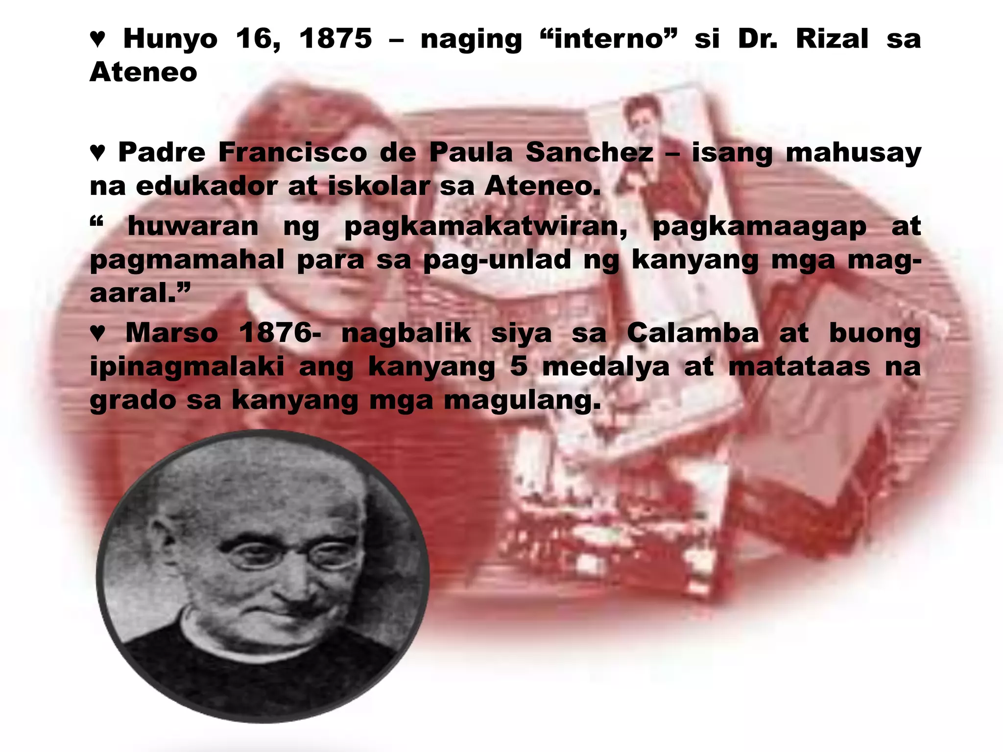 Si rizal sa ateneo | PPTX