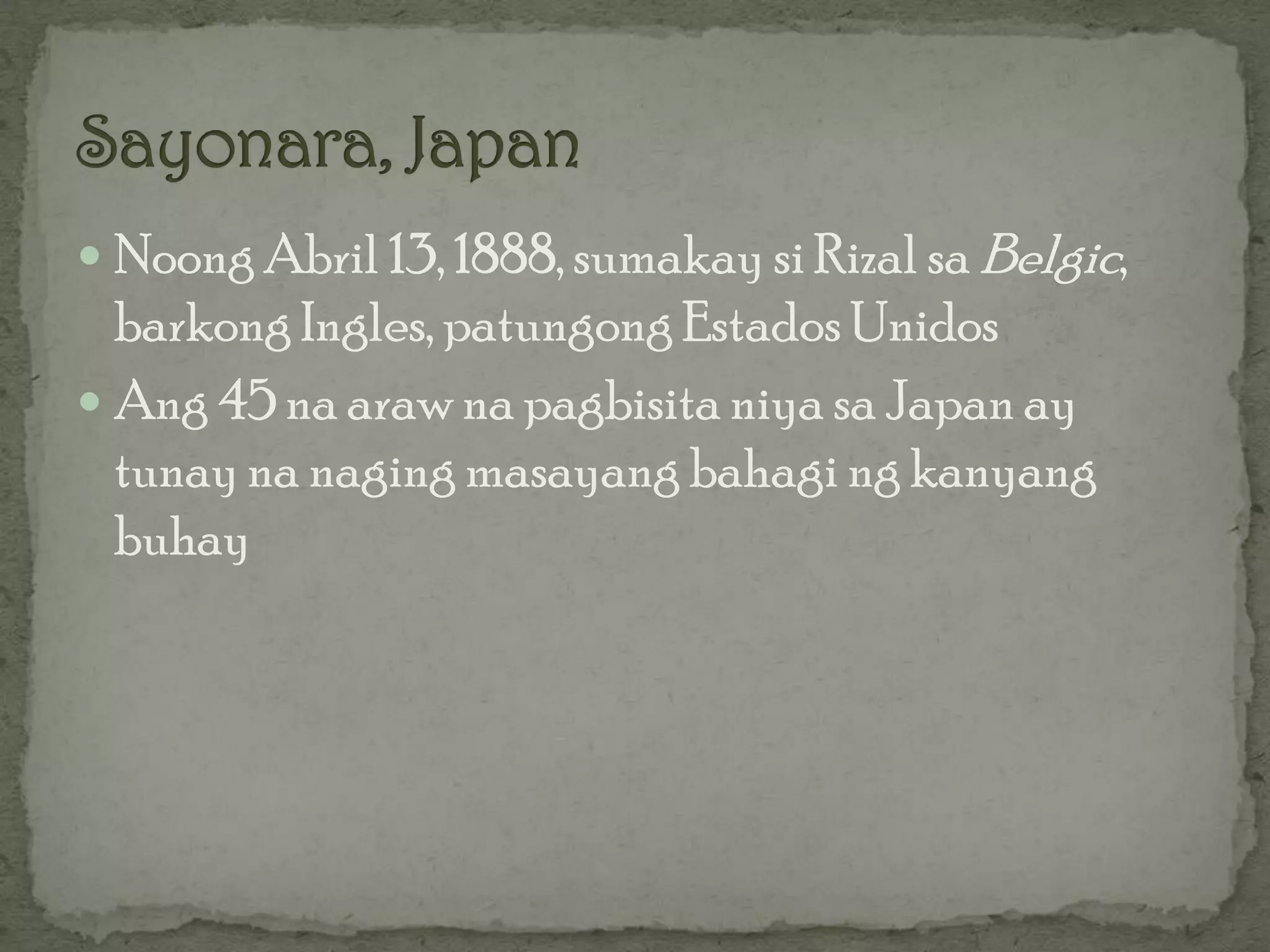 Si rizal sa hong kong at japan | PPTX