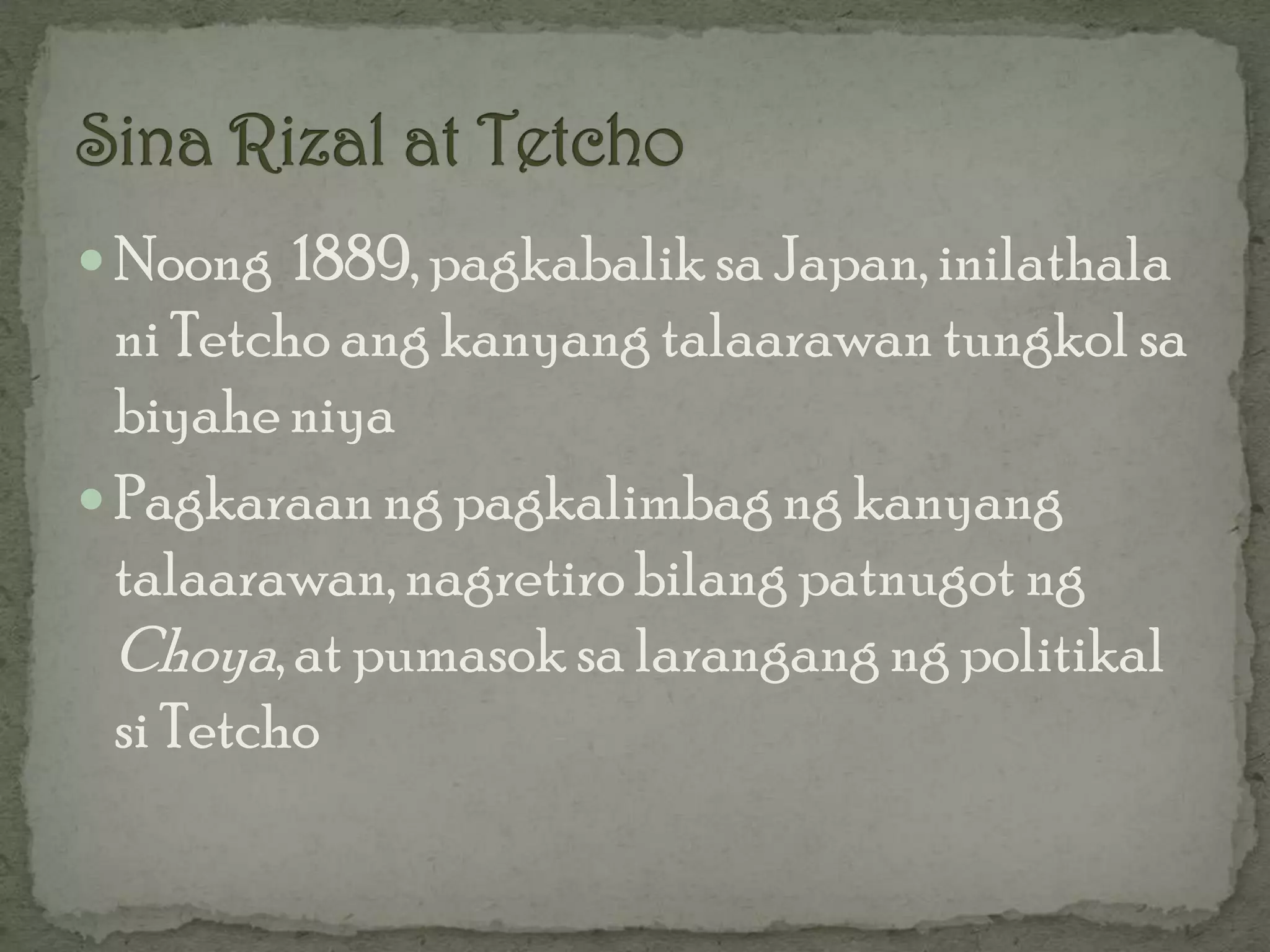 Si rizal sa hong kong at japan | PPTX