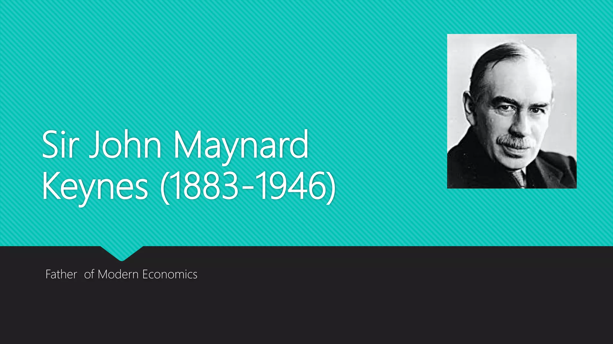 Sir John Maynard Keynes | PPTX