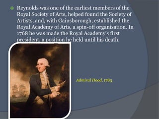 Sir joshua reynolds | PPTX