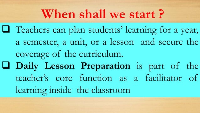 Detailed Lesson Plan Writing | PPTX