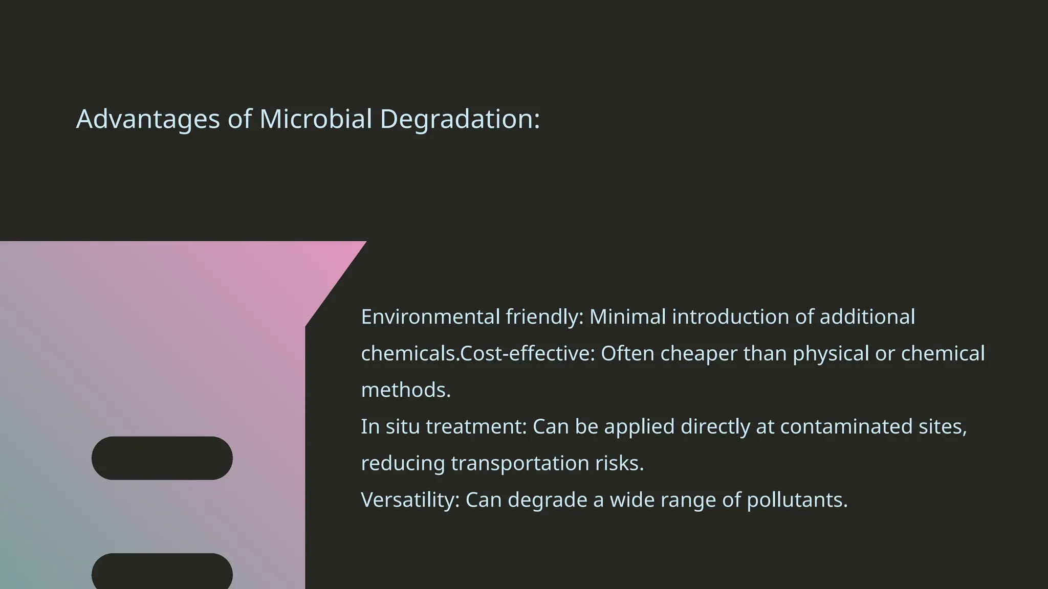 presentation microbial degradation of chemicals | PPTX