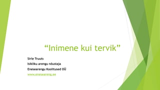 VaimuKeha 22/01/17 - Sirle Truuts | PPT