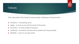 Emirates Strategic management analysis | PPTX