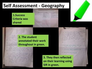 Sir marking using the highlighter! | PPTX