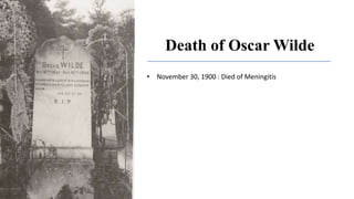 Everything you need to know about OSCAR WILDE | PPTX