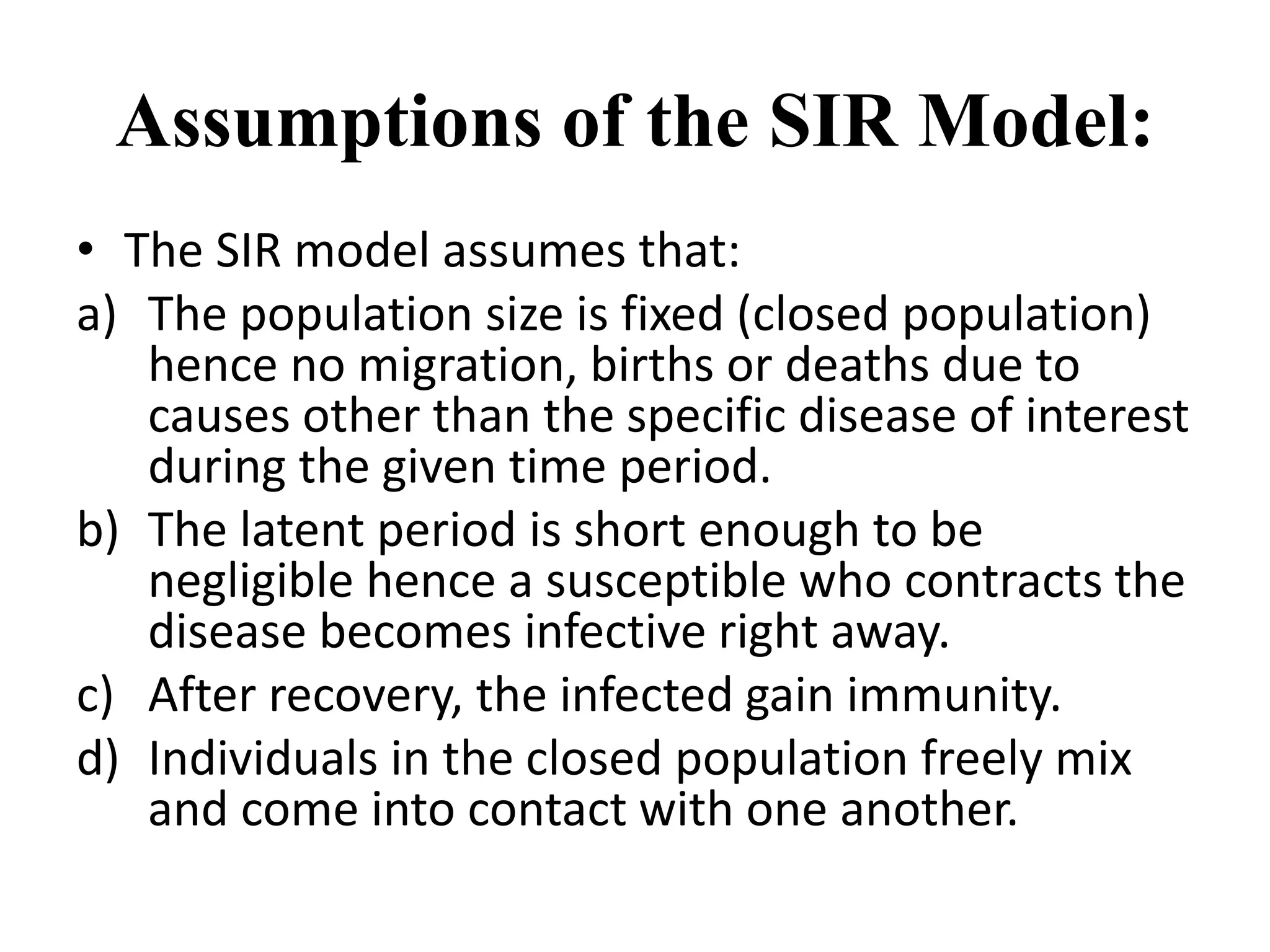 Sir model cat 1 (1) | PPTX