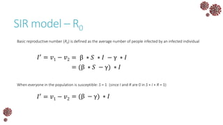 COVID-19 SIR model overview | PPTX | Infectious Diseases | Diseases and ...