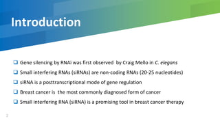 Small interfering RNA | PPT