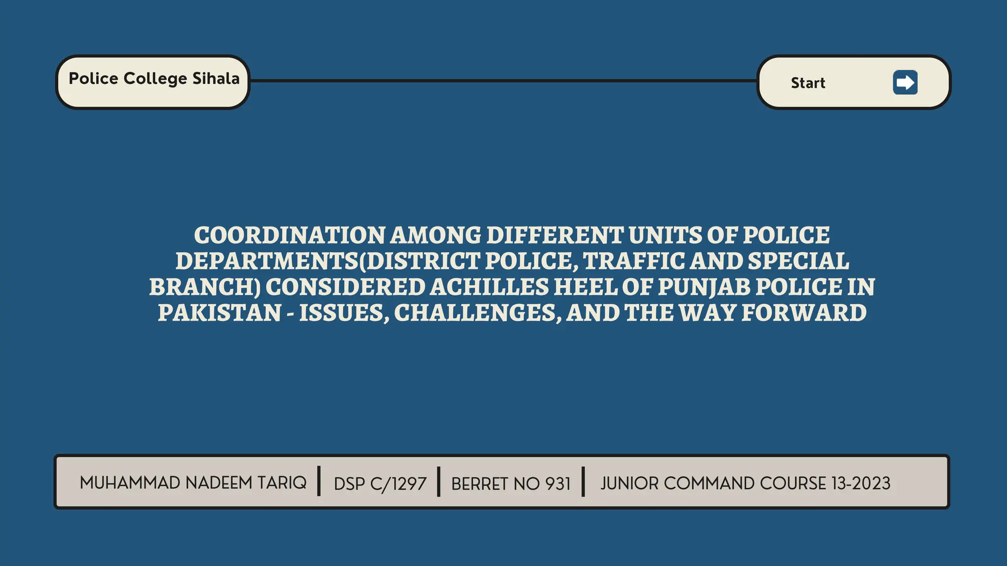 Coordination among different departments of punjab police.pptx