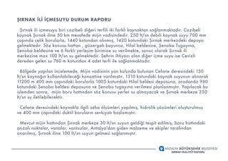 Şirnak faali̇yet raporu | PPT