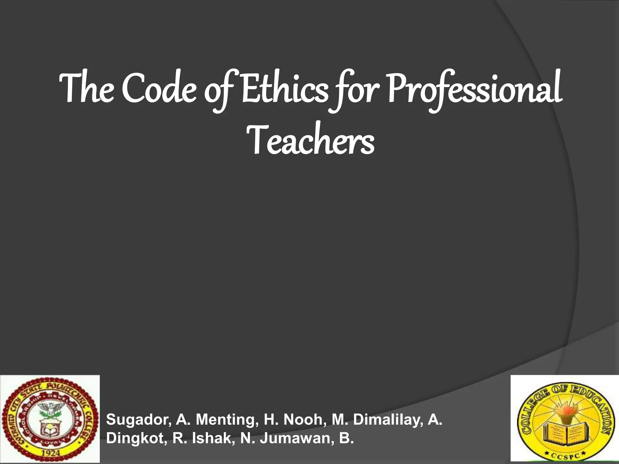 Legal Bases of the Teaching Profession | PPTX