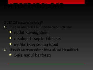 SIROSIS HEPAR | PPT
