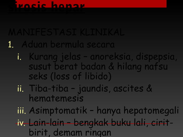 SIROSIS HEPAR | PPT