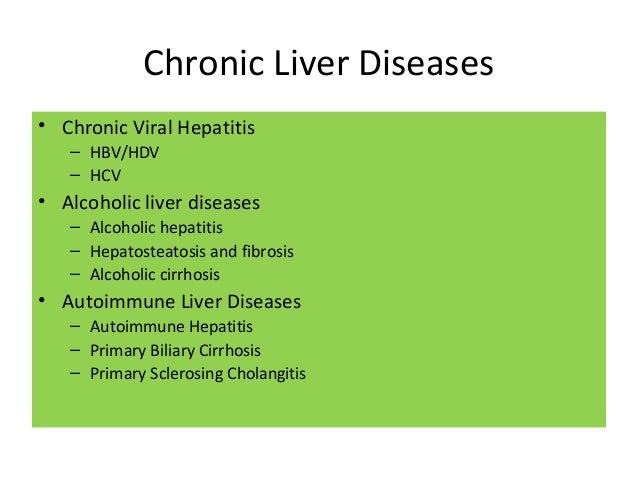 Cirrhosis and Its Complications