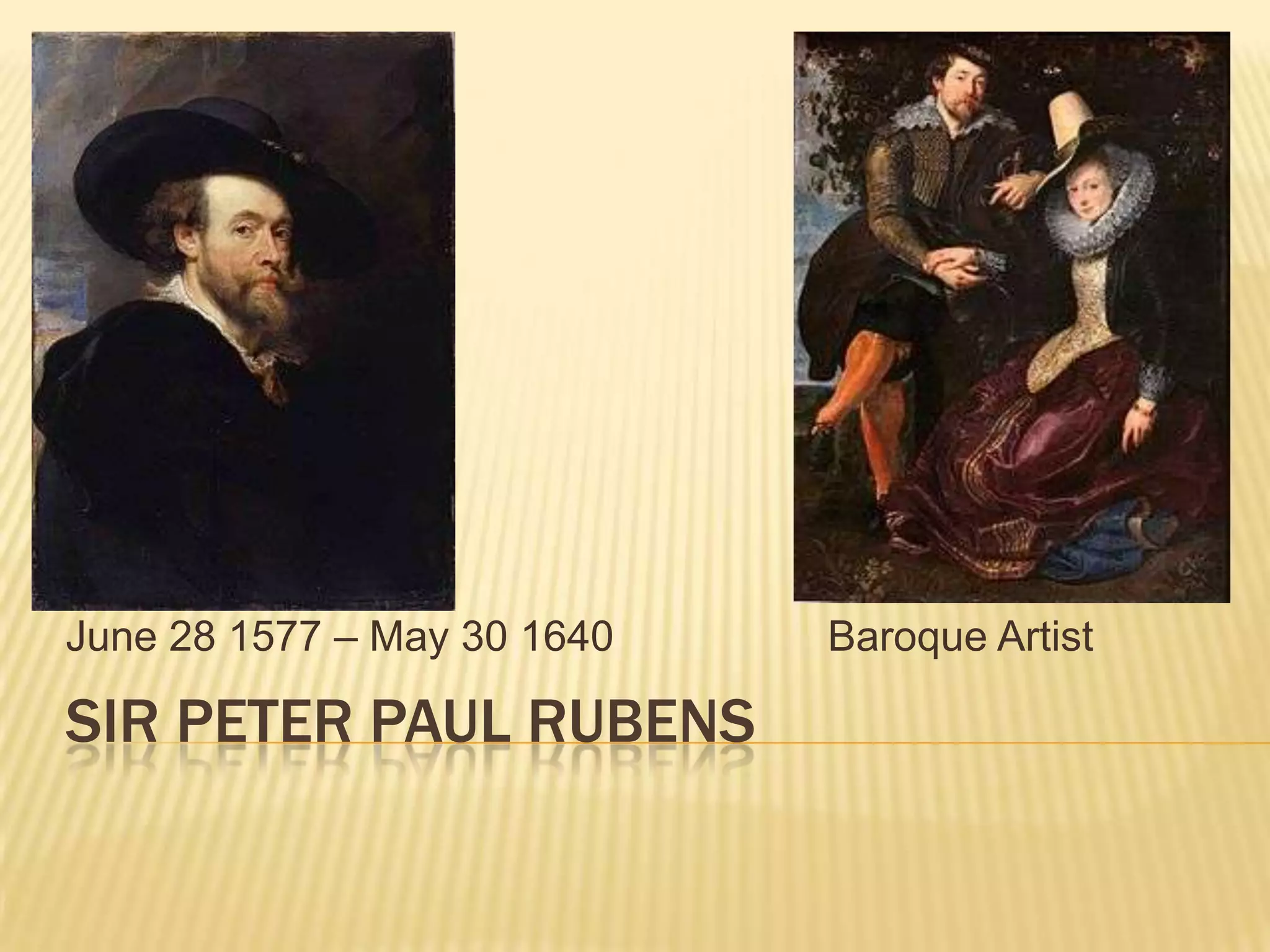 Sir Peter Paul Rubens | PPTX