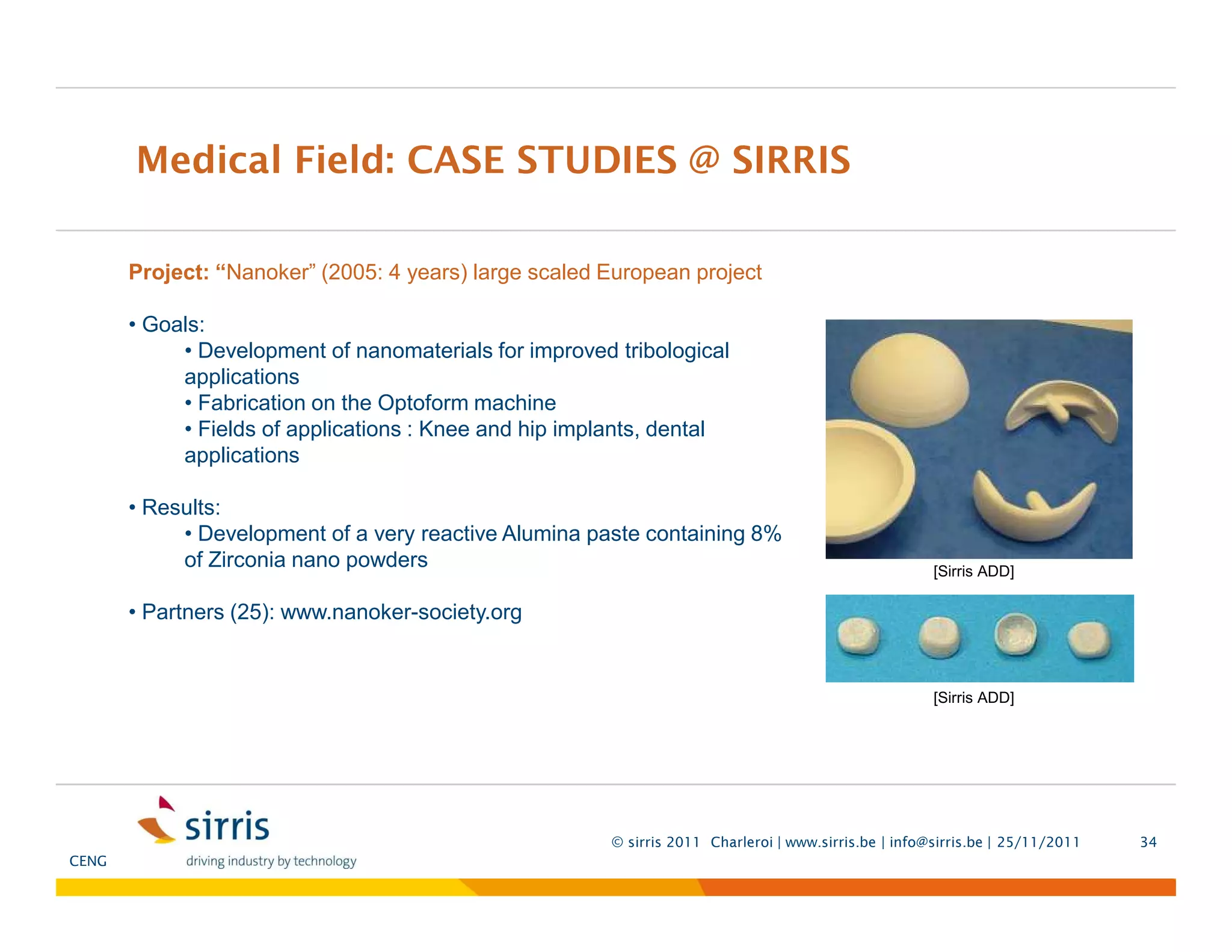 Medical applications of Additive Manufacturing Technologies in general ...
