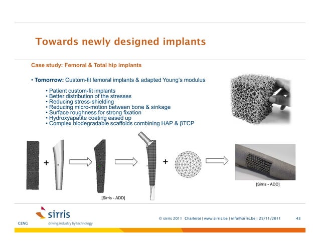 Medical applications of Additive Manufacturing Technologies in general ...