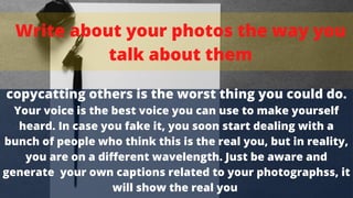 Writing on Photographs ( photojournalism) | PDF