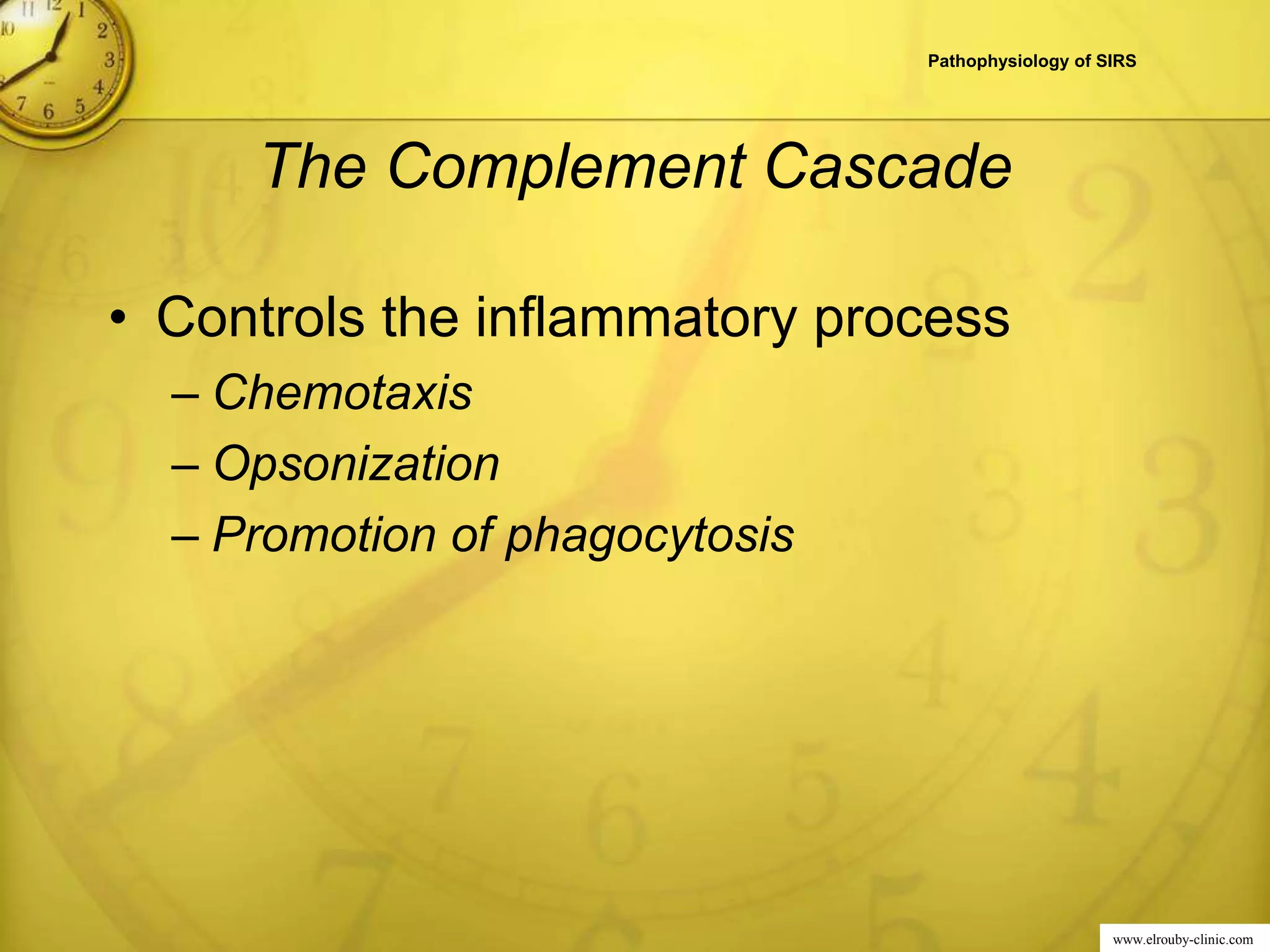 Systemic Inflammatory Response Syndrome Ppt Lung And Respiratory
