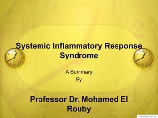 Systemic Inflammatory Response Syndrome | PPT | Lung and Respiratory ...
