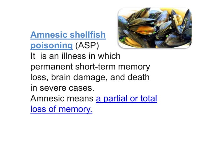 Bacillariophyceae Amnesic shellfish poisoning | PPT