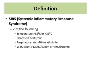 SIRS and SEPSIS_2.pptx Dr Nannika Pradhan | PPT