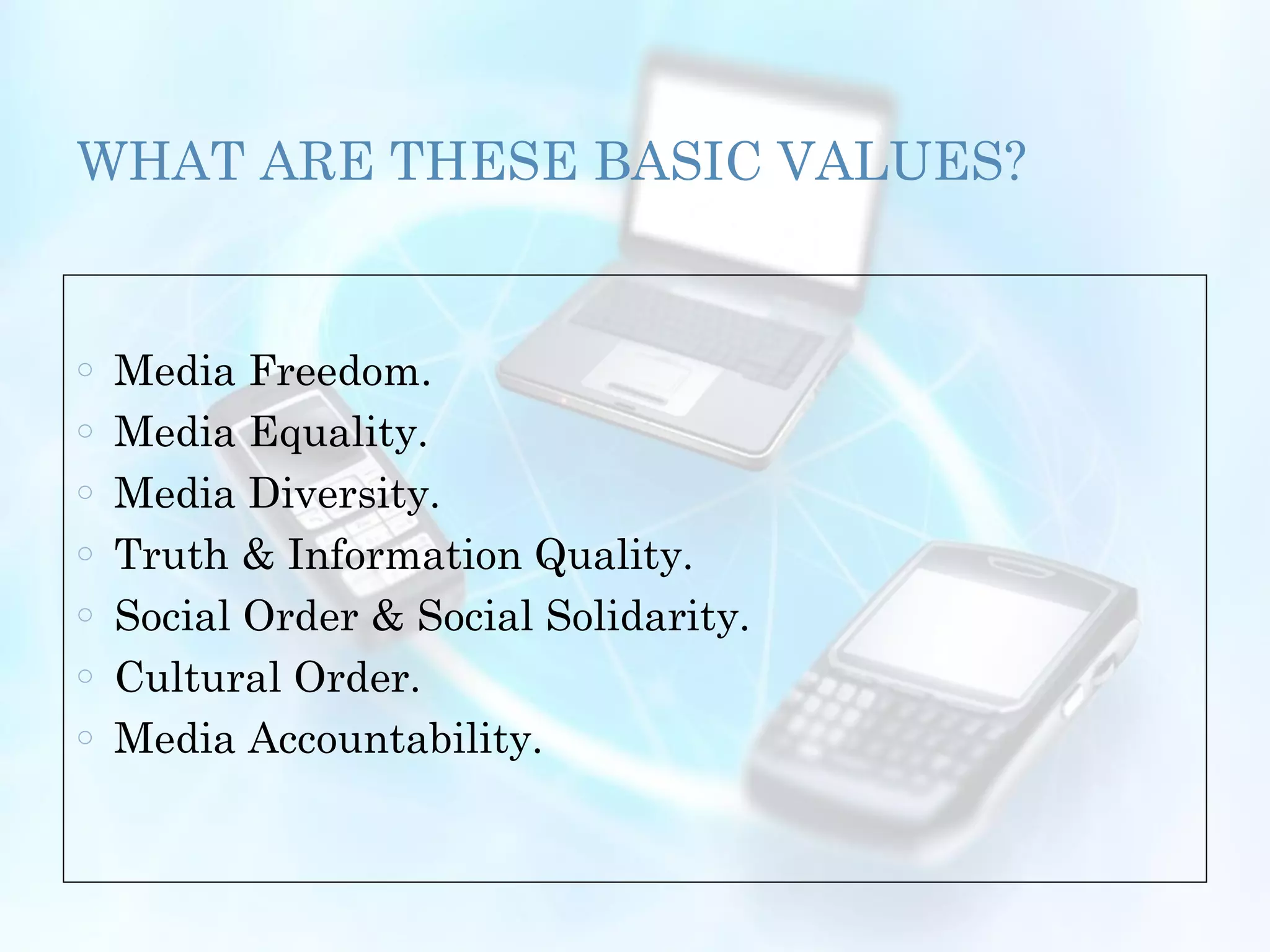Values of Communication | PPT