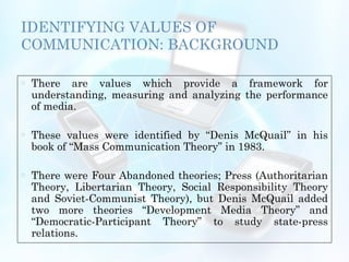 Values of Communication | PPT