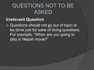 Tips for Radio Interview | PPTX