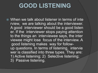 Tips for Radio Interview | PPTX