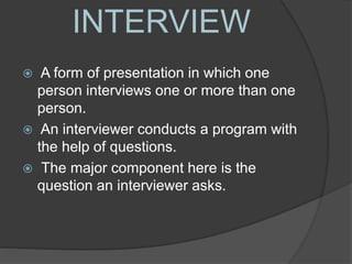 Tips for Radio Interview | PPTX