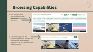 SIRS Issues Researcher Instructional Presentation | PPTX