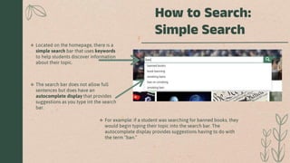 SIRS Issues Researcher Instructional Presentation | PPT