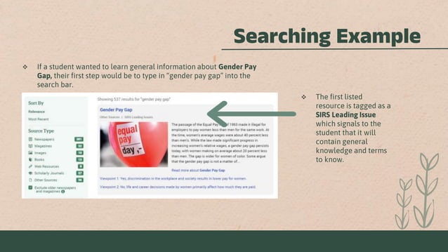 SIRS Issues Researcher Instructional Presentation | PPTX