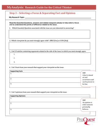 Sirs Research Guide Template | PDF