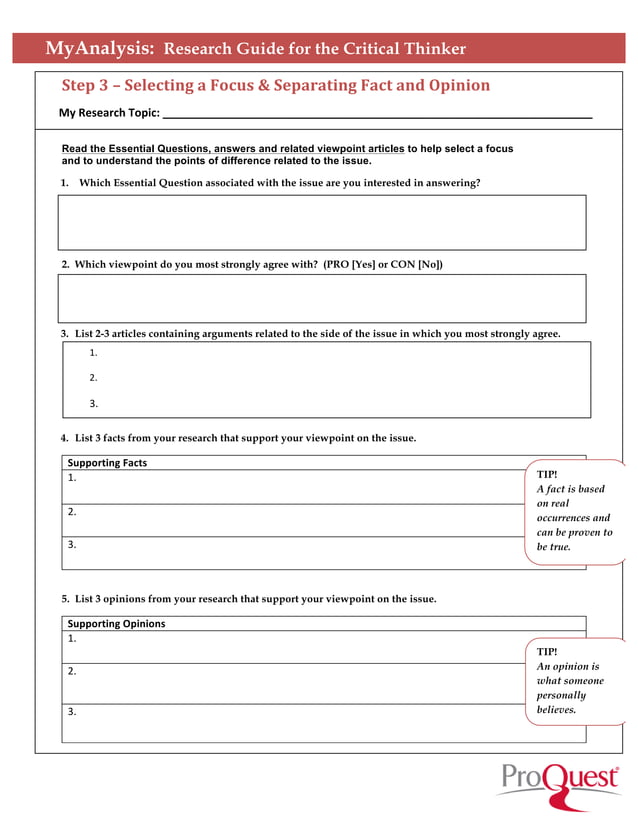 Sirs Research Guide Template | PDF