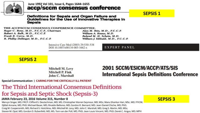 SIRS SOFA SEPSIS SHOCK SEPTICO FOM | PPTX