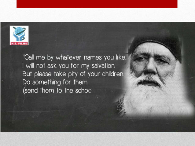 Sir Syed Ahmed Khan Bahadur -History of Pakistan | PPTX
