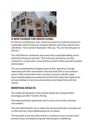 Green Building Case study | DOCX