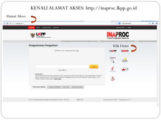 Materi Sosialisasi Sistem Informasi Rencana Umum Pengadaan | PPT