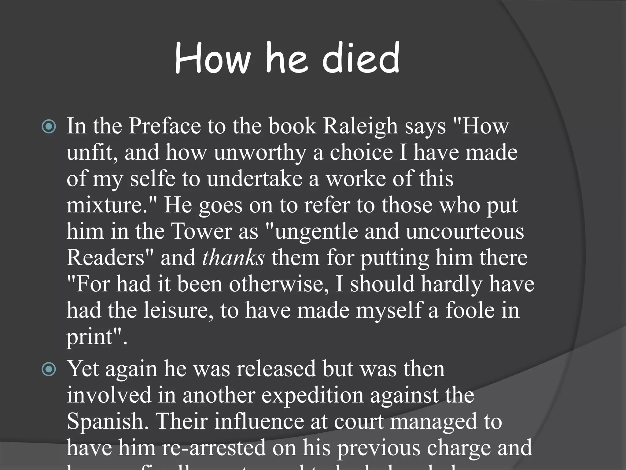 Sir Walter Raleigh Powerpoint | PPTX