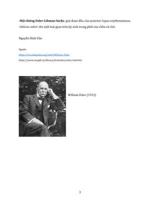 SIR WILLIAM OSLER | PDF