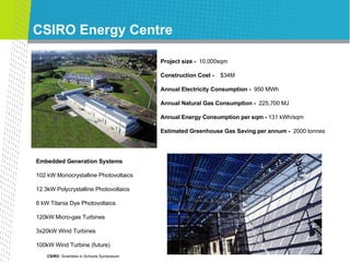 SiS Csiro Energy Centre Mc Gregor 2007 | PPT | Power and Energy ...