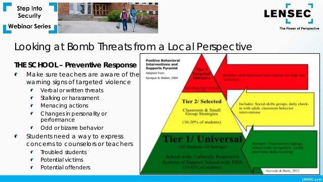 Step Into Security Webinar – Best Practices for Bomb Threat Response