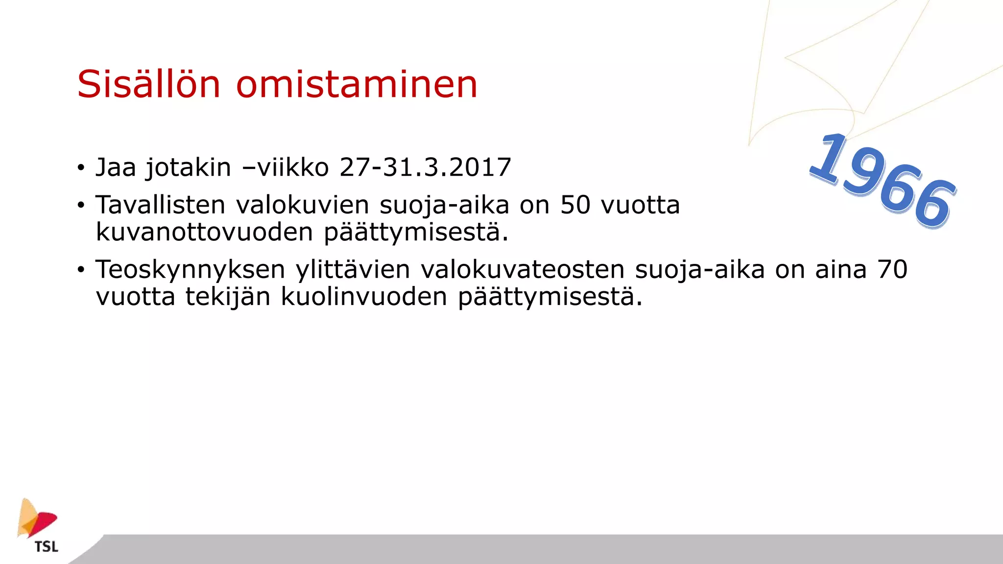 Sisallon tuottaminen verkkoon | PPT